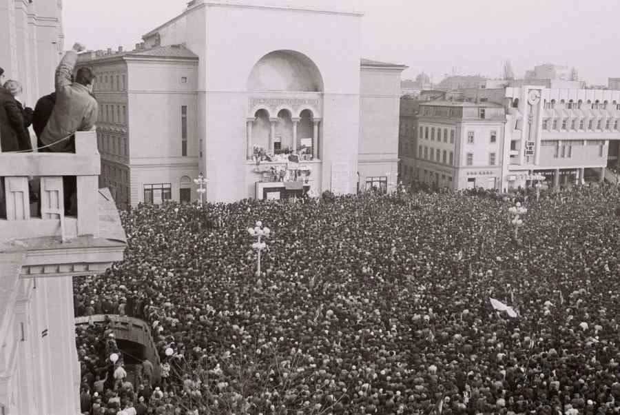 La 35 de ani de la Revoluţie, sirenele au sunat din nou la Timişoara