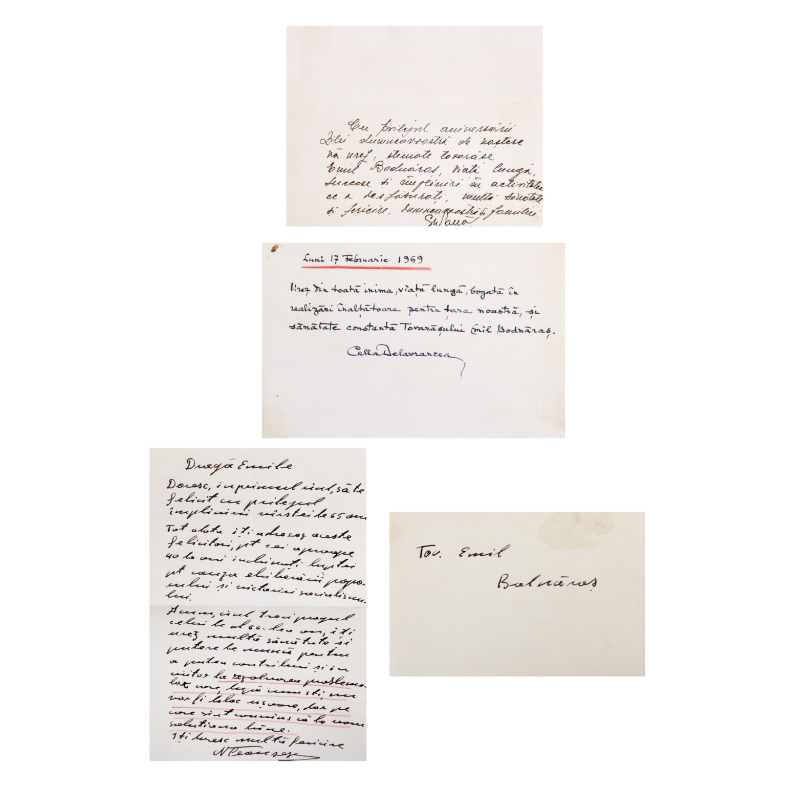 Scrisori trimise de Ceaușescu și Napoleon, scoase la licitație