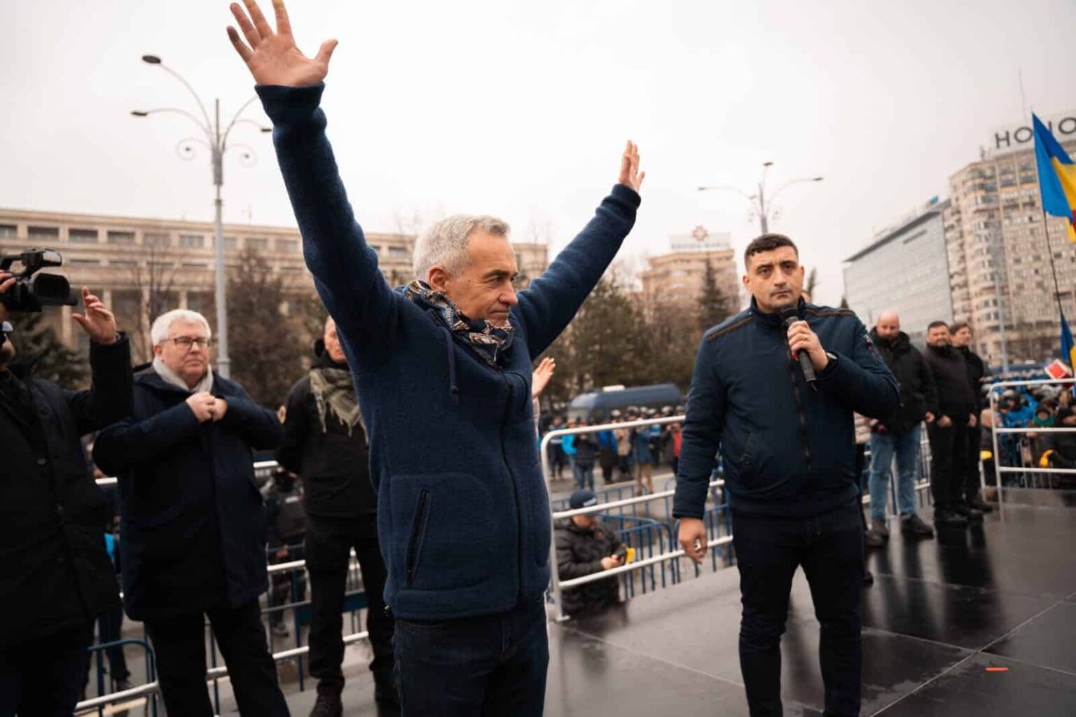 Lider AUR: Eu n-am vorbit despre Georgescu în SUA