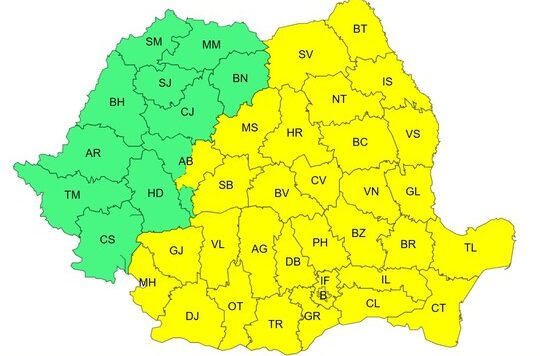 Cât mai ține gerul în România. Ultimele date de la ANM