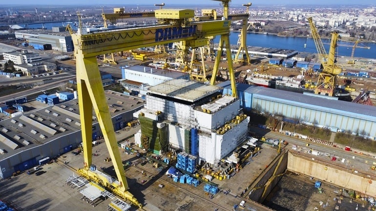 Șantierul naval Damen Mangalia a fost scos oficial la vânzare