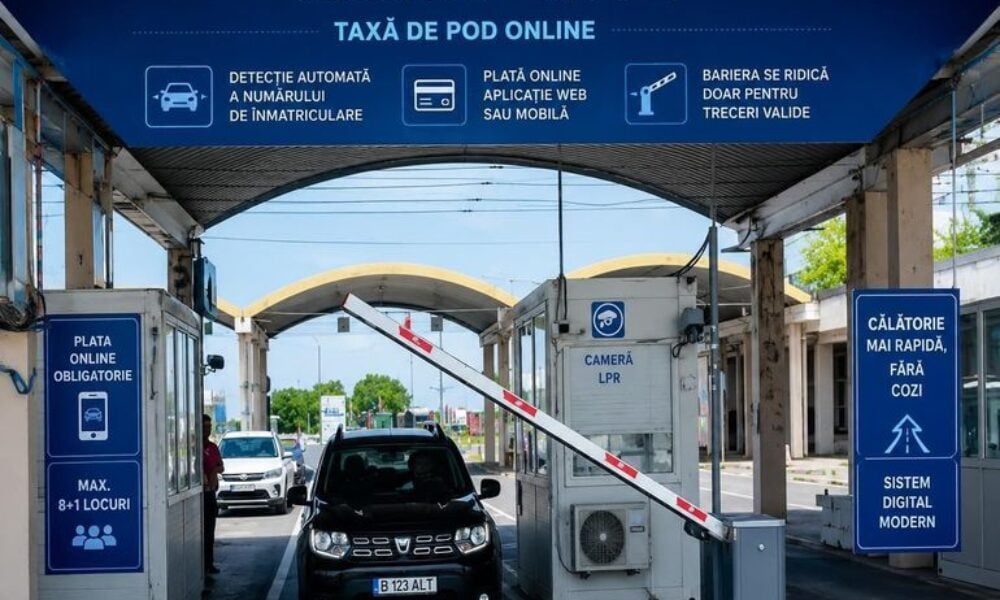 Taxa de pod Giurgiu–Ruse poate fi plătită online de astăzi